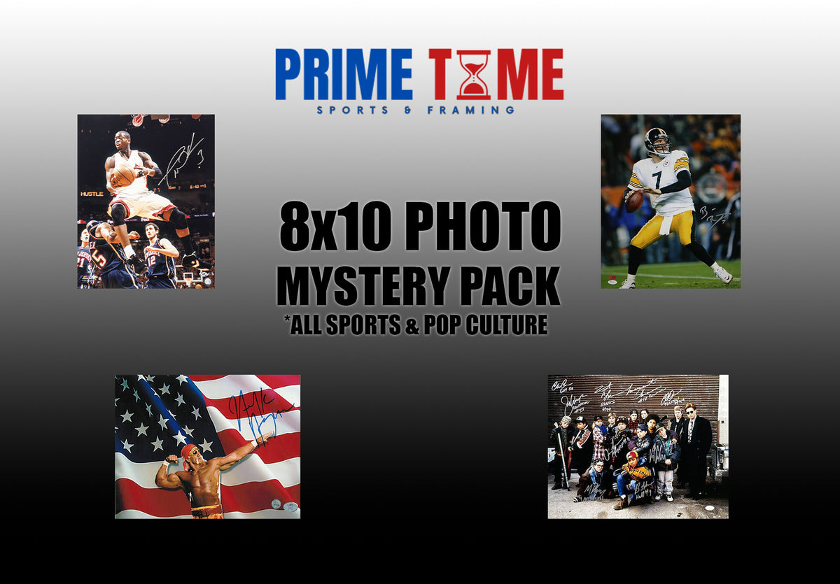 Mystery 8x10 Pack - All Sports & Pop Culture – Prime Time Sports & Framing
