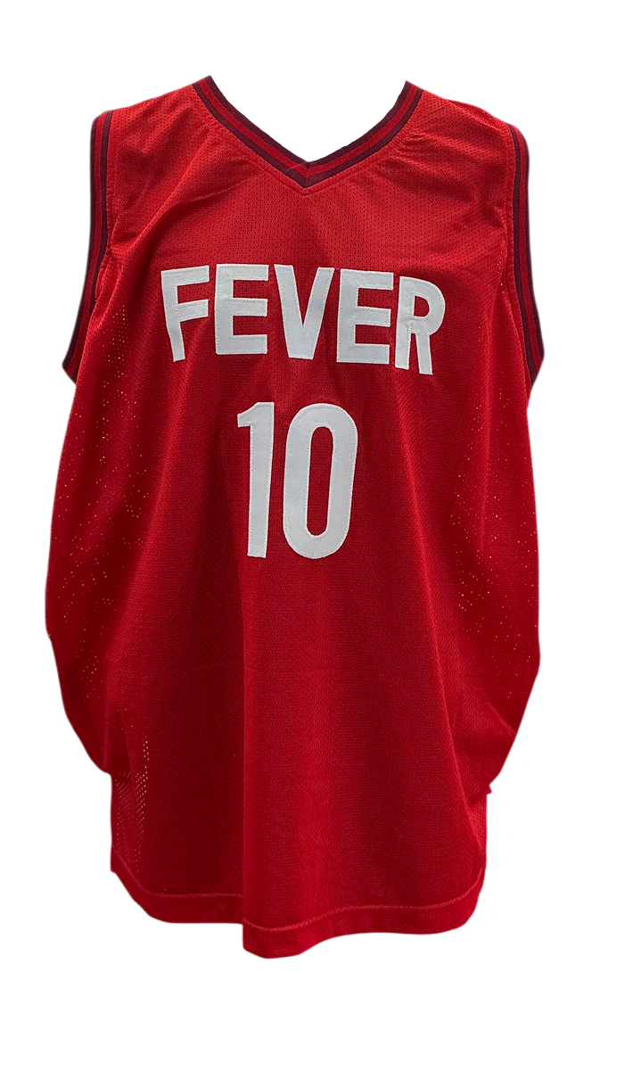 Indiana Fever Lexie Hull Hand Signed Autographed Red Custom Jersey Swa ...