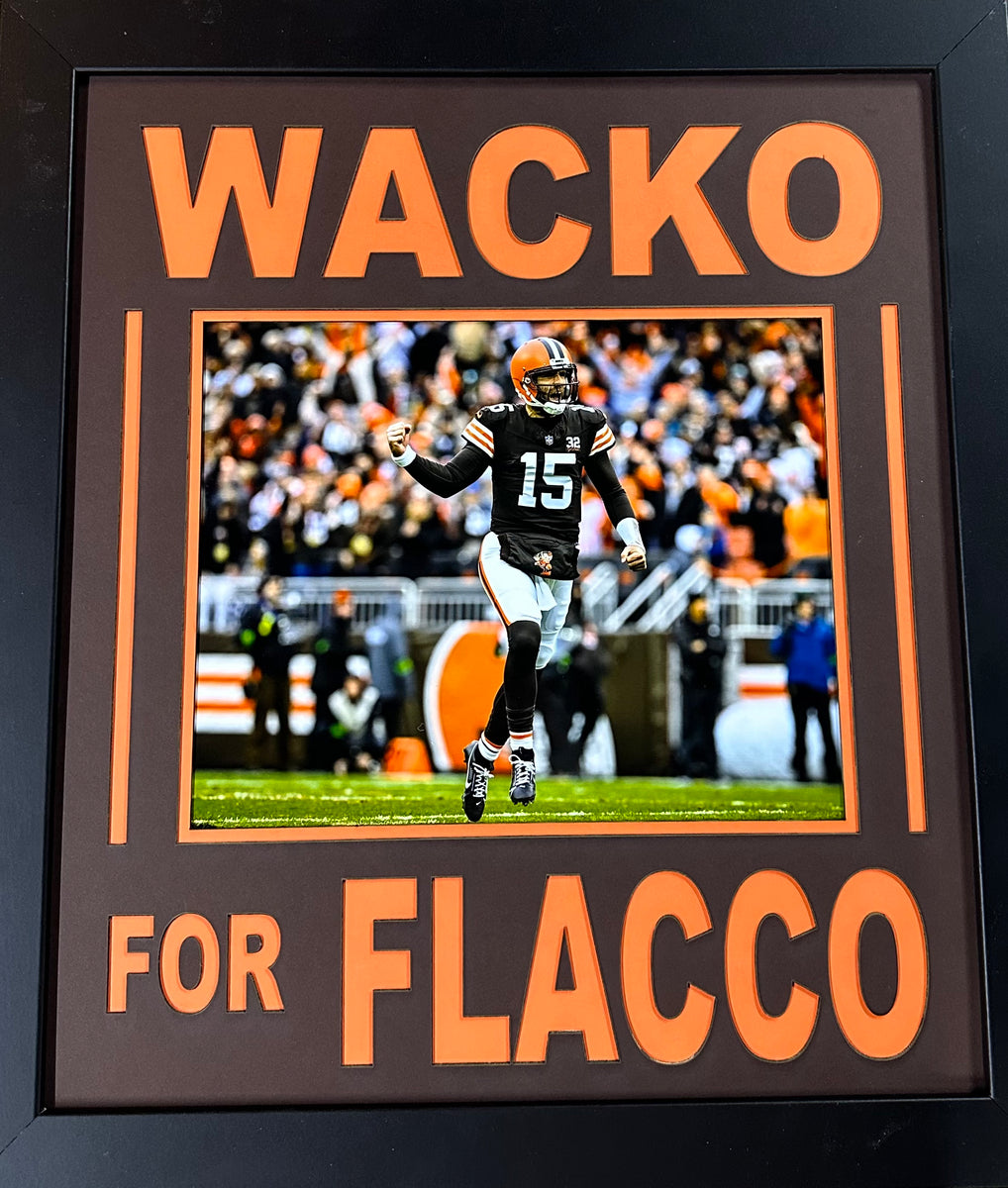 Cleveland Browns Joe Flacco “Wacko For Flacco” Framed 8x10 Photo ...