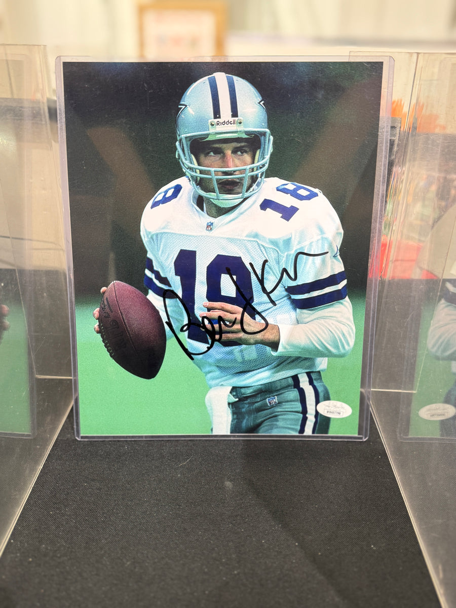 Dallas Cowboys Bernie Kosar Hand Signed Autographed 8x10 Photo JSA COA ...