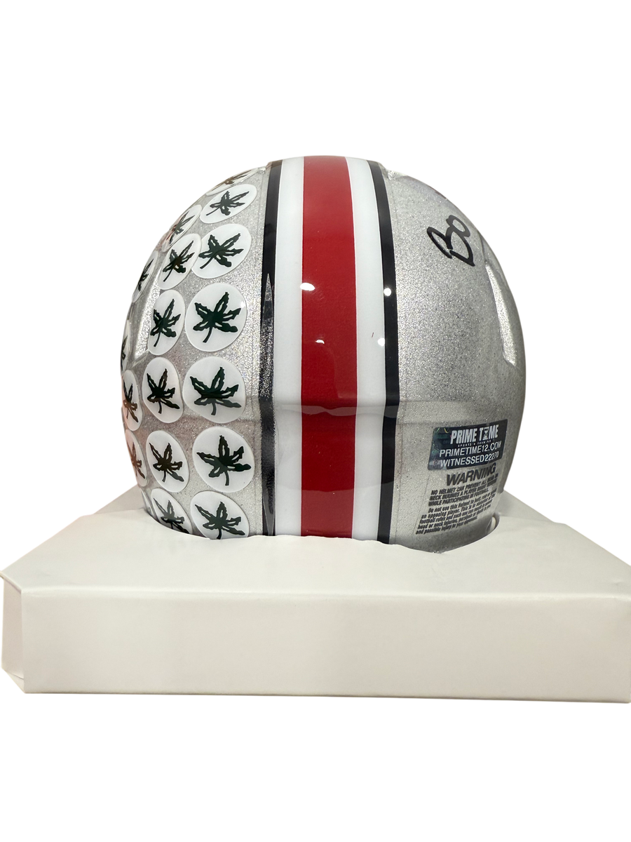 Bo Jackson Signed Autographed Ohio State Mini Helmet With Inscription ...