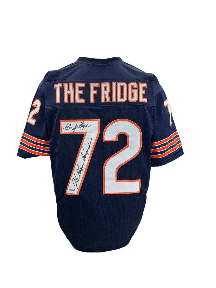William “The Fridge” Perry Signed Autographed Chicago Bears Custom Nav ...
