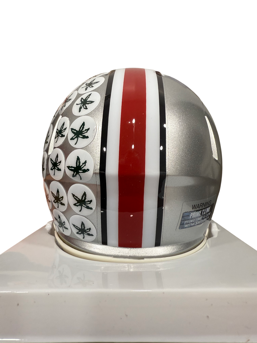 Bo Jackson Signed Autographed Ohio State Mini Helmet Prime Time Witnes ...