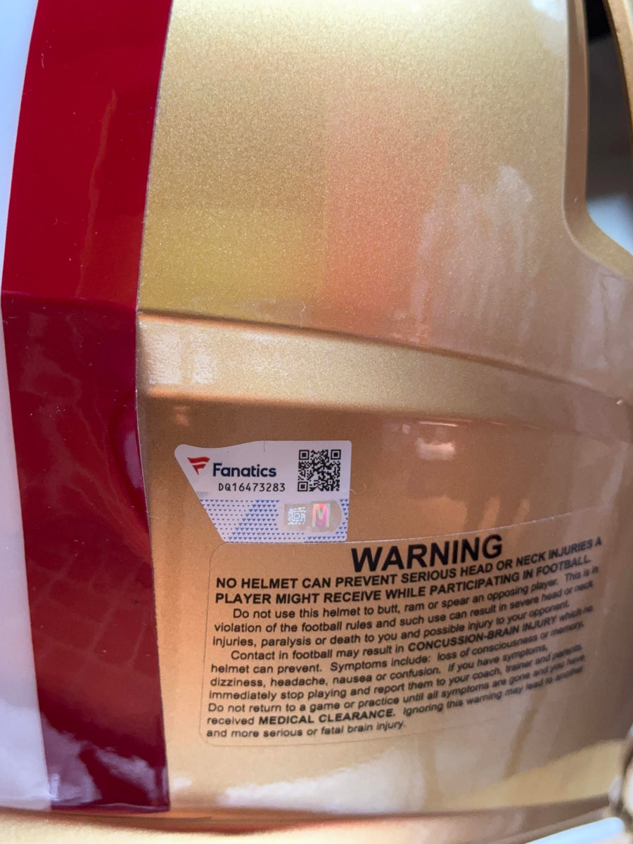 San Francisco 49ers Brock Purdy Hand Signed Autographed Full Sized Aut ...